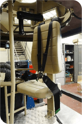 Military Vehicle Seating | B.K. VEHICLE SERVICES LIMITED